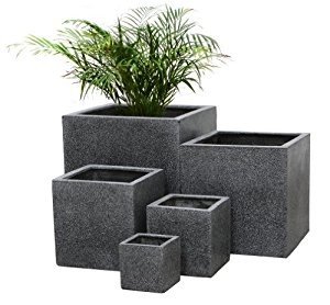 China 2017 Factory sales high quality durable outdoor garden stone flower pot supplier